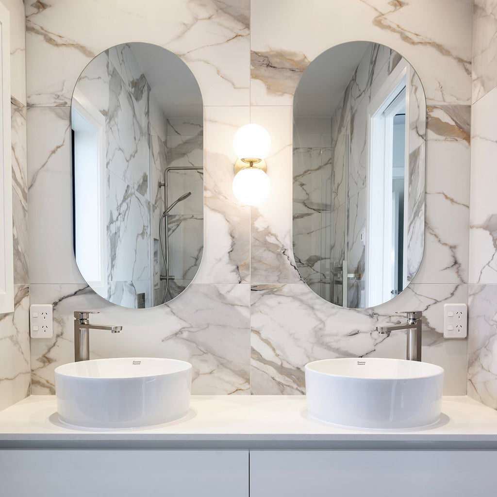 Pill Shape / Oval Mirror– Haynes Glass