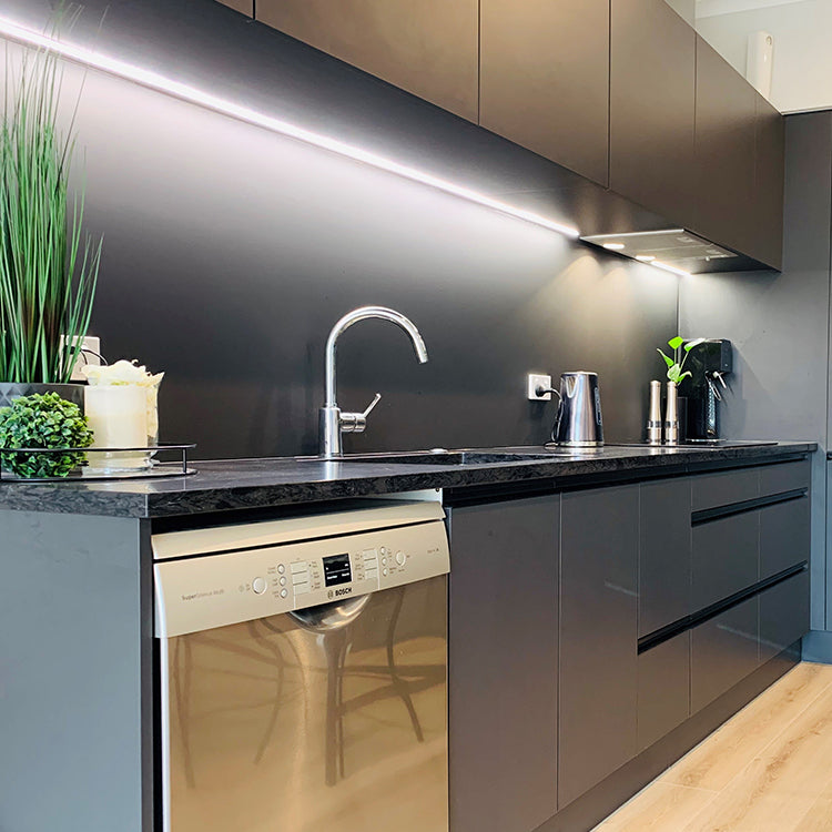 Matte Colour Glass Splashback– Haynes Glass