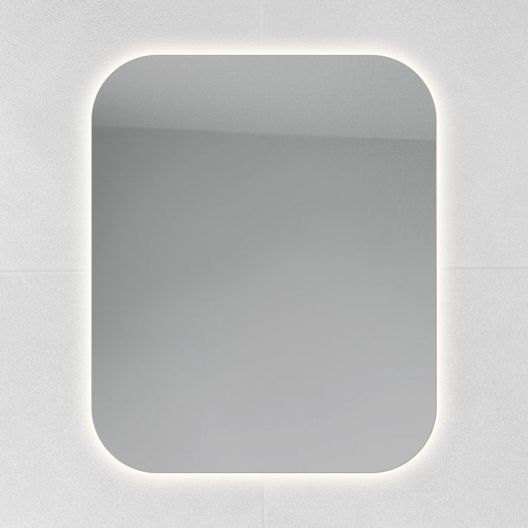 Curved Corner LED Mirror– Haynes Glass