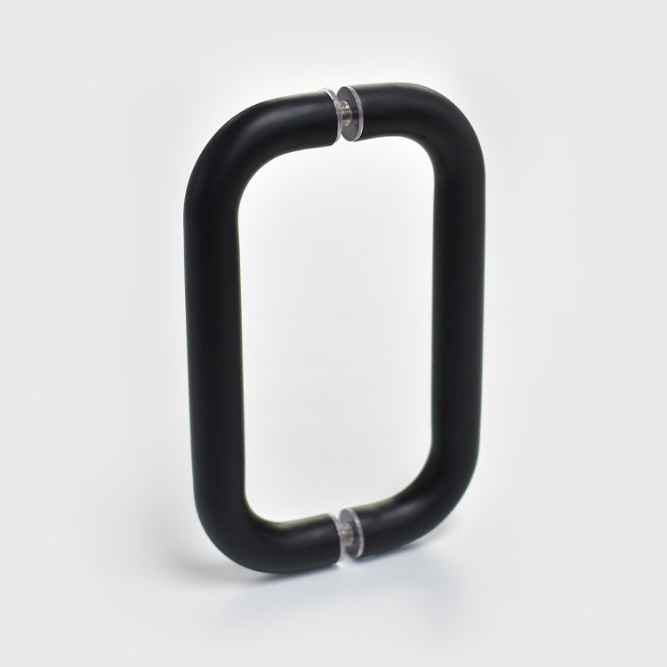 Satin Black Round Handle– Haynes Glass